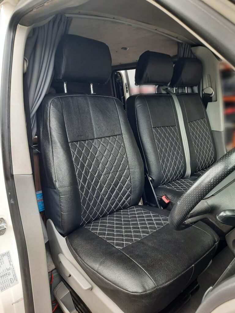 VW Transporter T5 seat covers - MilesOfSmilesSeatCovers